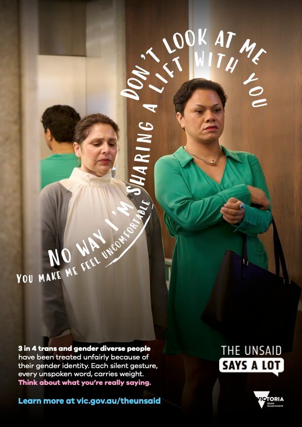 WHAT’S LEFT UNSAID campaign exposes trans and gender diverse ...